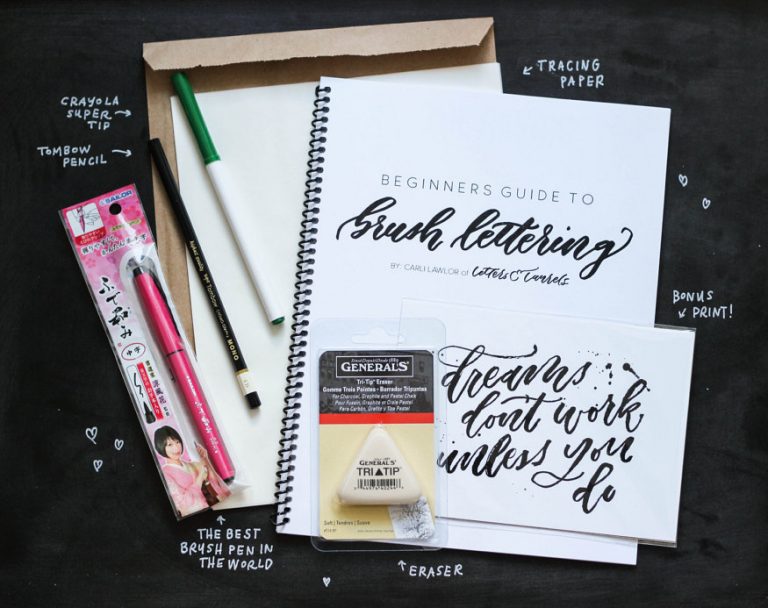 How To Learn Modern Calligraphy | Mid-South Bride