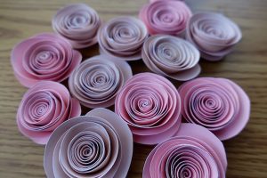 How to Make A Rolled Paper Rose | Mid-South Bride